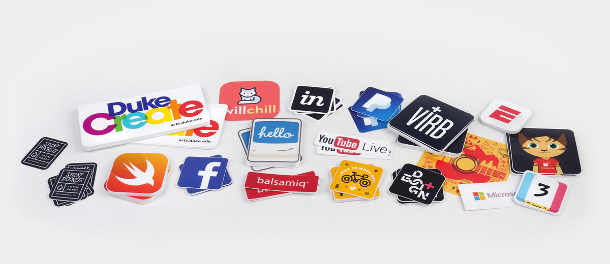 Die Cut Stickers – Custom One Offs